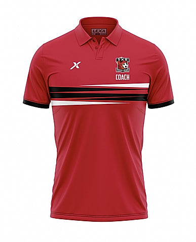 COACHES POLO RED - TEXAS HEAT