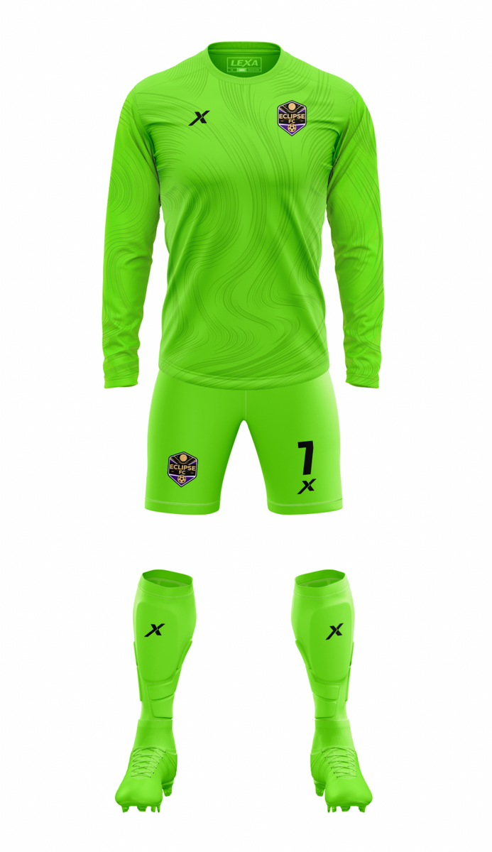 ECLIPSE FC - GREEN GK ELITE FULL KIT
